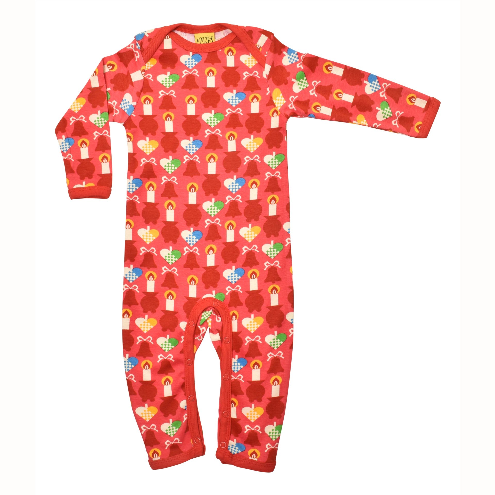 [DUNS Sweden] Long Sleeve Lap Neck Suit - Candles – 해피리틀애틱