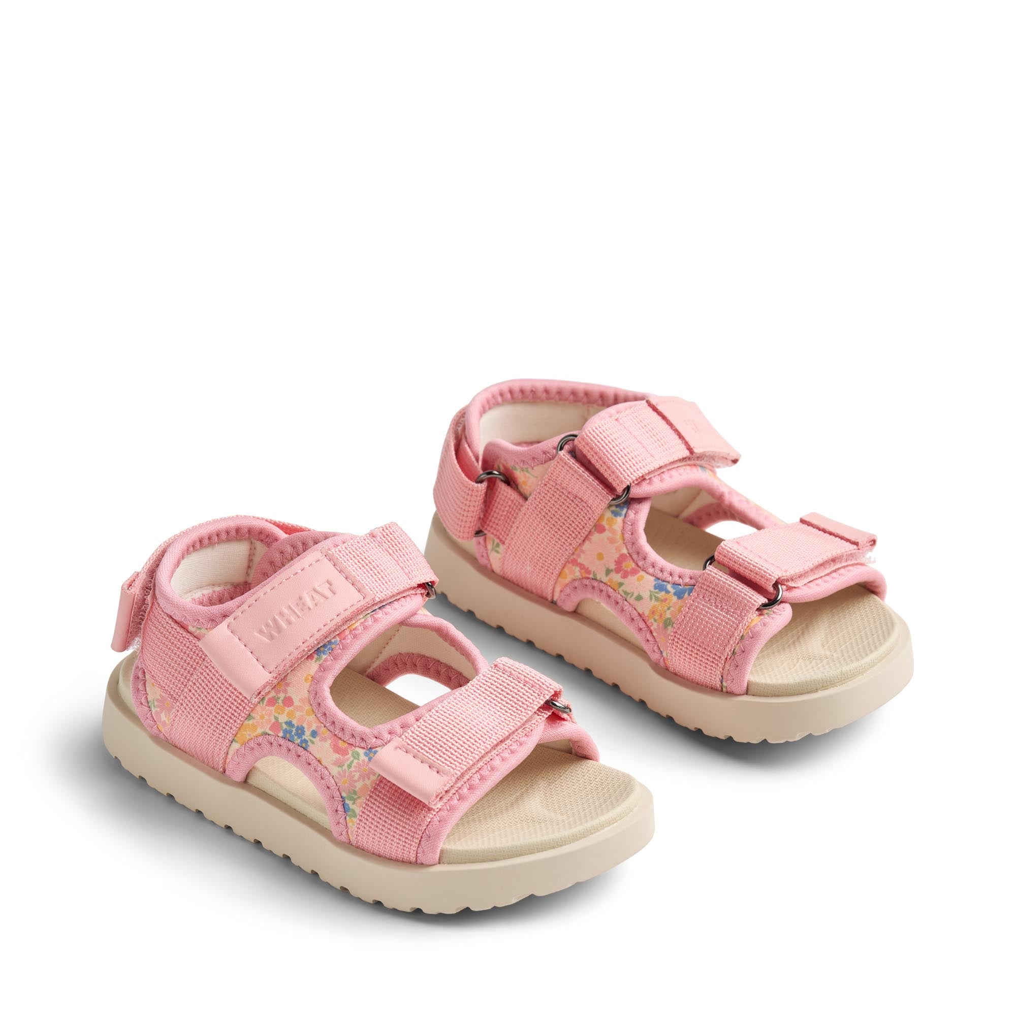 [Wheat] Sandal Mandy - Multi Flower – 해피리틀애틱